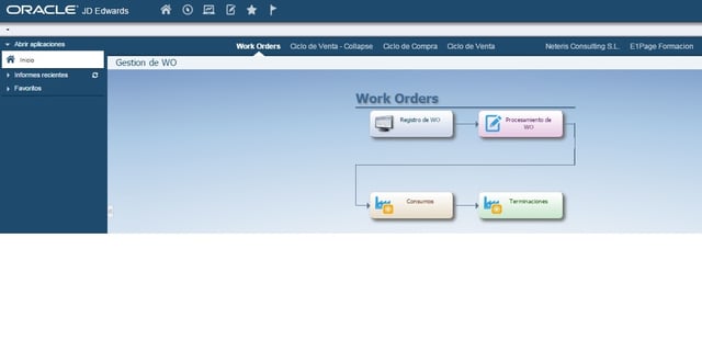 Software ERP JD Edwards 9.2